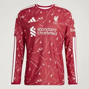 Adidas Liverpool Fc 26/27 Authentic Long Sleeve Jersey - Active Maroon