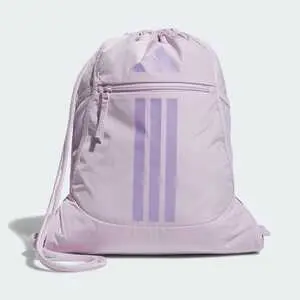Adidas Alliance 3 Sackpack With Drawstring Closure And Mesh Pockets