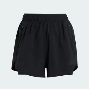 Adidas D4t Workout Go To 2-in-1 Shorts - Black