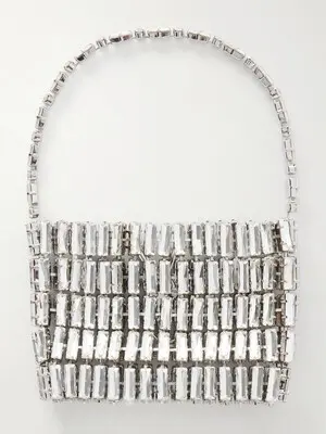 Saint Laurent Evening Micro Crystal-embellished Shoulder Bag