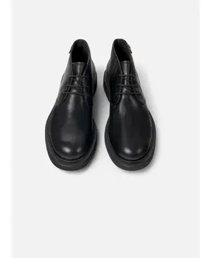 Camper Norman Leather Lace-up Ankle Boots