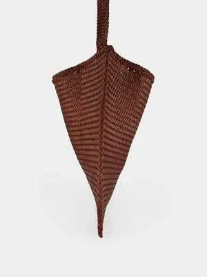 Dragon Diffusion Bruciato Leather Ars Tote Bag - Brown
