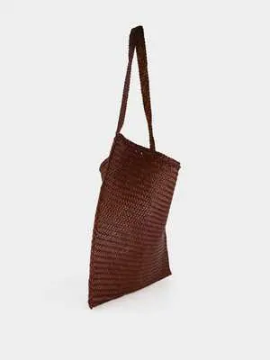 Dragon Diffusion Bruciato Leather Ars Tote Bag