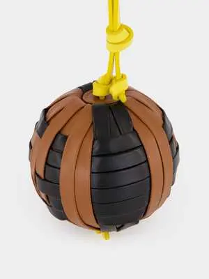 Fendi Ff Sphera Leather Charm