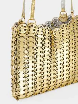 Rabanne 1969 Flip Bag - Silver