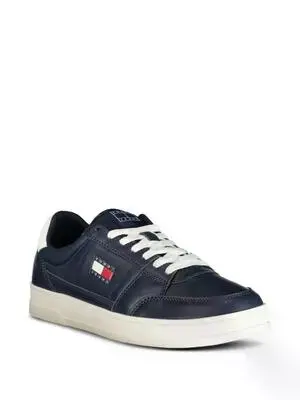 Tommy Hilfiger Greenwich Logo-patch Leather Sneakers