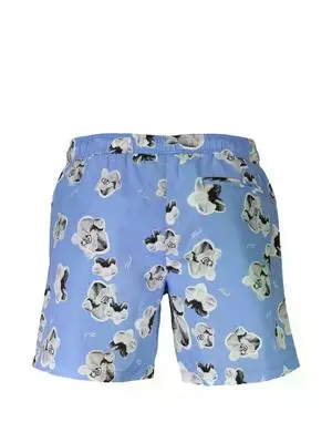 Karl Lagerfeld Floral Print Swim Shorts