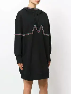 MSGM Embellished Jersey Dress