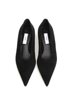 TOTEME Low Heel Décollet - Black