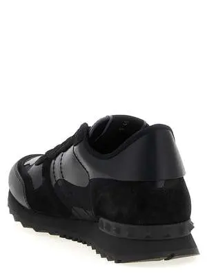 Valentino Garavani Rockrunner Sneakers - Black