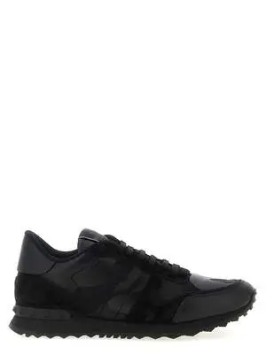 Valentino Garavani Rockrunner Sneakers - Black