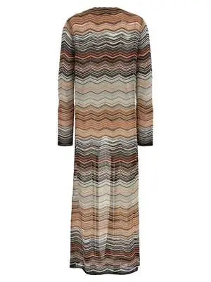 Missoni Chevron Lamé Cardigan - Multicolor