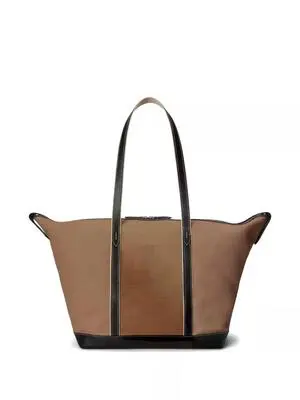 Polo Ralph Lauren Contrast-trim Tote Bag