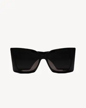 Saint Laurent Oversized Acetate Cat-eye Sunglasses