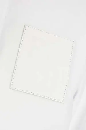 Raf Simons Cropped Shirt With Patch Detail