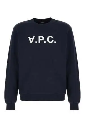 A.p.c. Sweatshirt With Logo - Multicolor