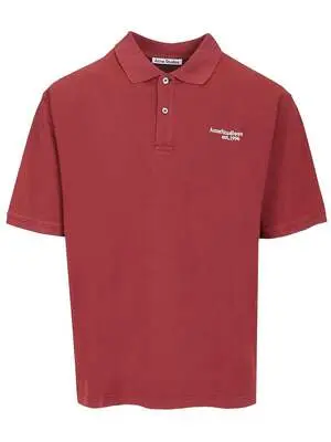 Acne Studios Organic Cotton Polo Shirt