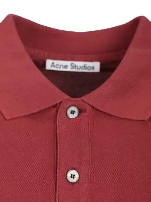 Acne Studios Organic Cotton Polo Shirt