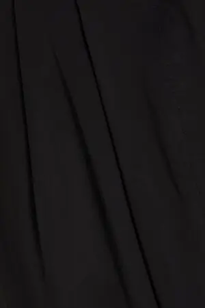 Zimmermann Belted Satin Crepe Wide-leg Pants