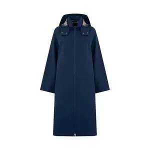 Herno Long Trench Coat - Blue