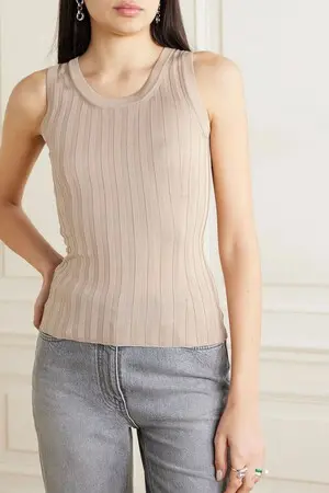 Versace Ribbed Knit Tank