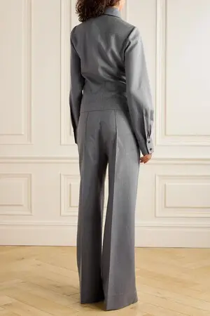 Stella McCartney Embellished Wool Twill Jumpsuit