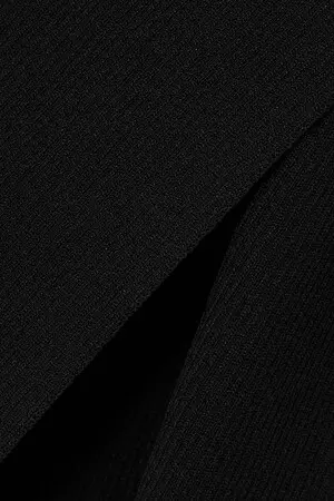Max Mara Ribbed Knit Tank With Side Slits