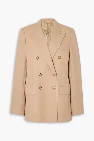 Victoria Beckham Wool-blend Double-breasted Blazer