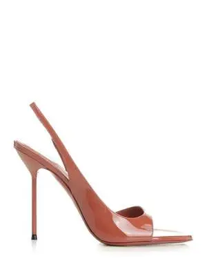 Paris Texas Lidia Slingback In Patent Calfskin - Multicolor