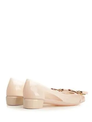 FERRAGAMO Vara Bow Jelly Ballerinas - Multicolor