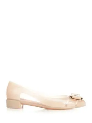 FERRAGAMO Vara Bow Jelly Ballerinas - Multicolor