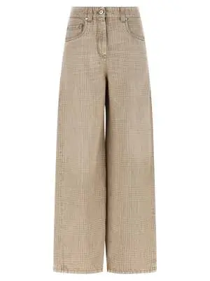 Brunello Cucinelli Wide Barrel Jeans