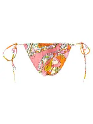 Emilio Pucci Orchidee" Print Bikini Briefs - Multicolor