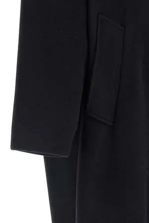 Isabel Marant Étoile Elise Double-breasted Wool Blend Coat - Black