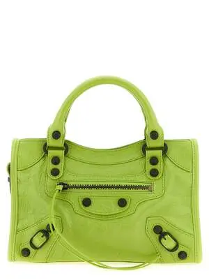 Balenciaga Le City Mini Handbag - Green