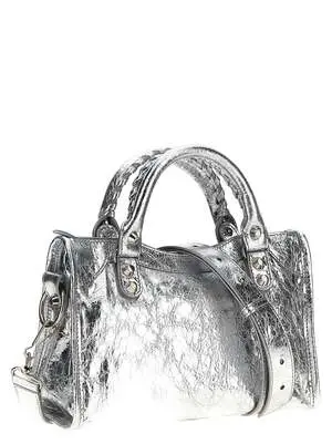 Balenciaga Le City Mini Handbag - Silver