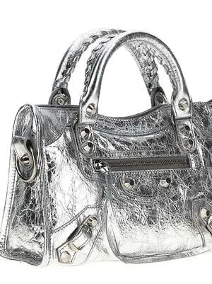 Balenciaga Le City Mini Handbag - Silver
