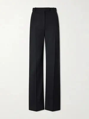 Alexander McQueen Wool Straight-leg Trousers
