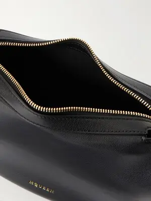 Alexander McQueen Wishbone Braided Leather Shoulder Bag