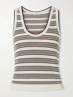 Brunello Cucinelli Printed Camis Tanks For Women