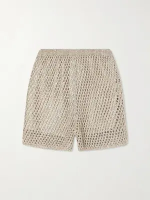 Brunello Cucinelli Frill Shorts For Women