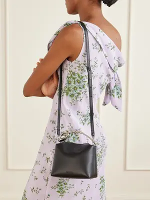 Erdem Bloom Mini Clutch - Black