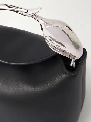Erdem Bloom Mini Clutch - Black