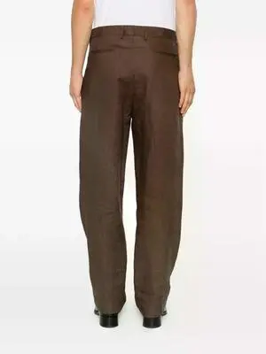 MARSEM Pleated Front Tailored Trousers