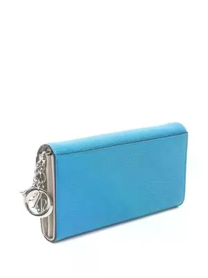 Dior 2010s Diorissimo Rencontre Leather Chain Wallet