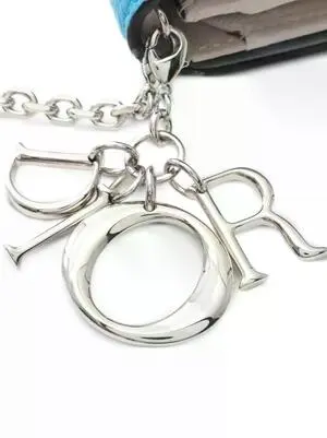 Dior 2010s Diorissimo Rencontre Leather Chain Wallet