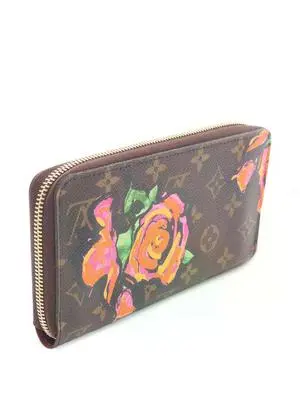 LOUIS VUITTON 2009 Monogram Rose Zippy Wallet
