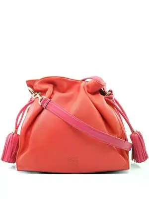 Loewe Flamenco Bucket Bag - Red