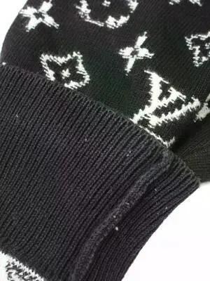 LOUIS VUITTON Monogram Gradient Crew Neck Sweater