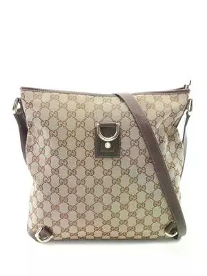 Gucci Abby Gg Canvas Shoulder Bag - Neutrals